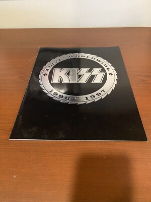 Kiss Alive Worldwide 1996-1997 Tour Program book booklet US | eBay