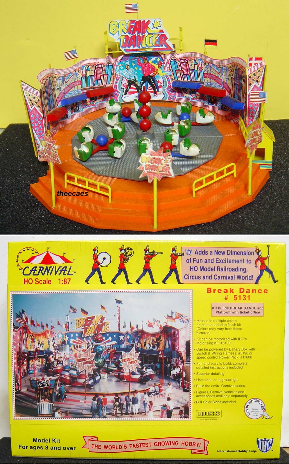 HO TRAIN IHC CIRCUS CARNIVAL RIDE "BREAK DANCE" KIT #5131 * MIB * | eBay