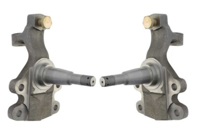 2" Drop Ride Full Size Car GM A F X Front Spindles Chevelle Camaro Nova ...