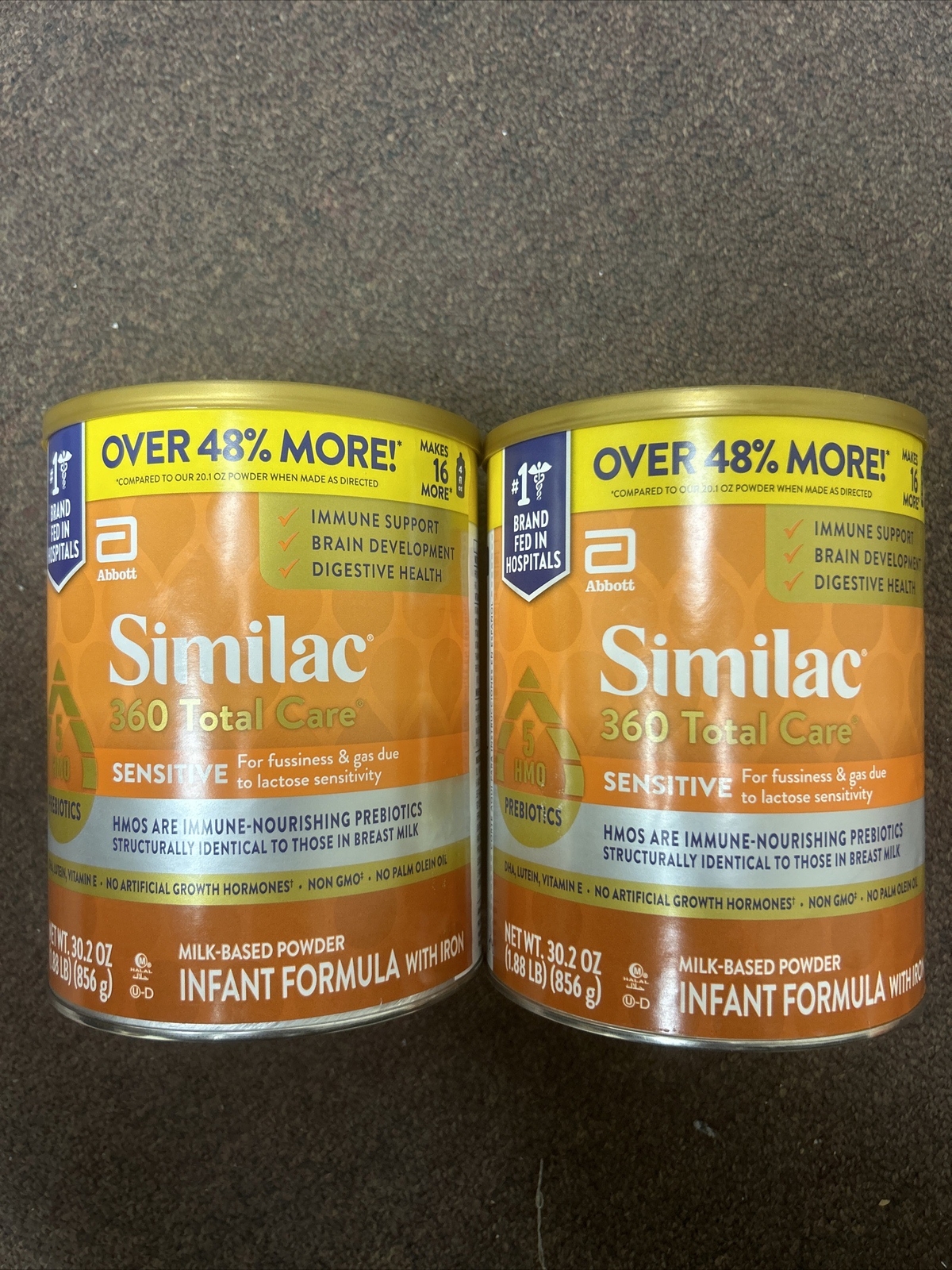 (X2) Similac 360 Total Care Sensitive Formula - 30.2 oz Powder READ ...