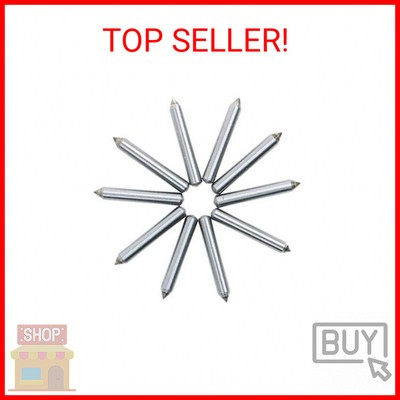 AUTOTOOLHOME 10pcs Scribe Tips Engraver Bits Carbide Point Bit Nozzle ...