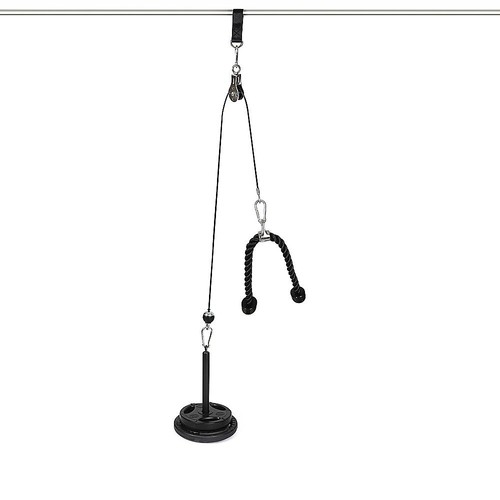 Fitness Pulley Set Gym Kit Tool Accessories Wire Rope Randy & Travis ...
