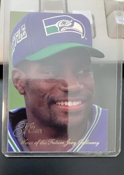 1995 Flair Wave of the Future Seahawks #4 Joey Galloway Rc die-cut | eBay