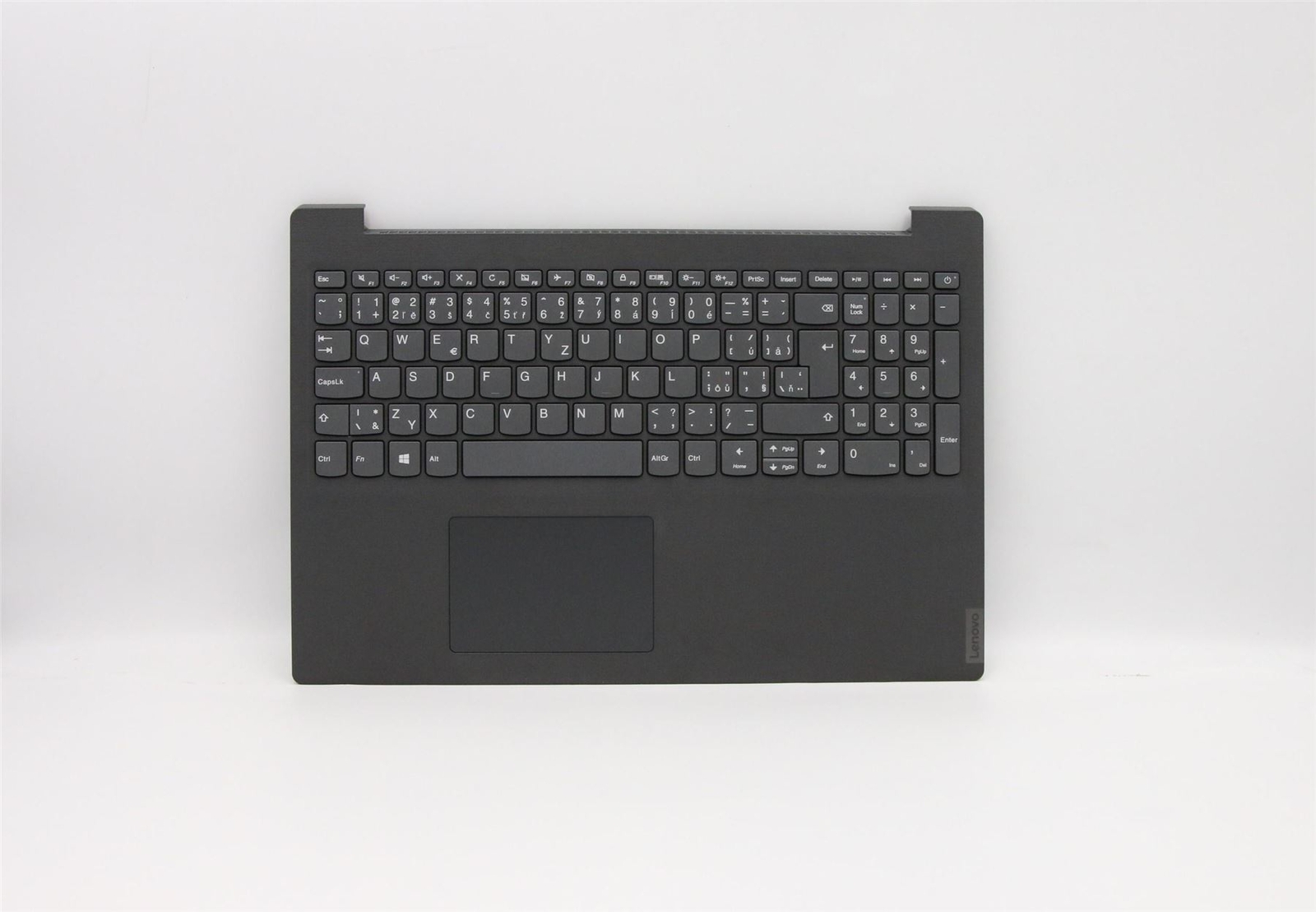 Lenovo V15-IIL Keyboard Palmrest Top Cover Czech Grey 5CB0X57077 | eBay
