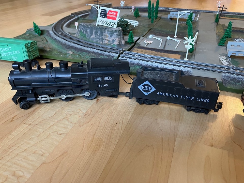 Vintage AC Gilbert American Flyer Electric train set, mid-1960s | eBay