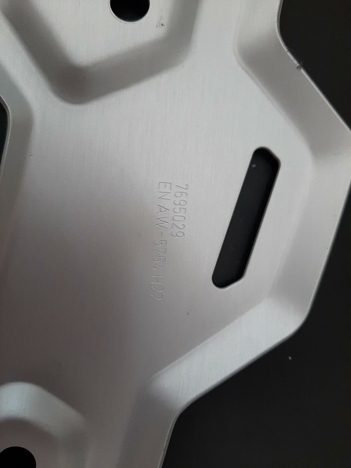 Original BMW F700GS Small Luggage Rack Plate 71607701810 | eBay