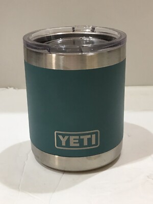 YETI 10oz MUG POWDER TEAL BLUE YETI WITH LID | eBay