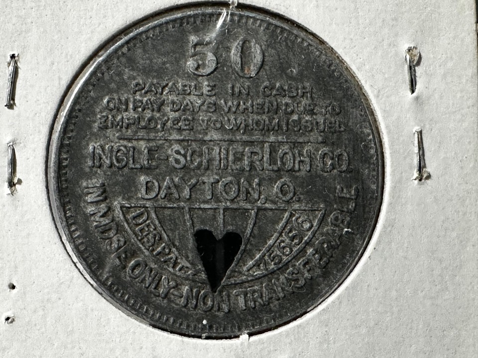 50¢ 10¢ 1¢ ISC-2 R6 Ashland Coal & Coke Co West Virginia Scrip RARE 3 ...