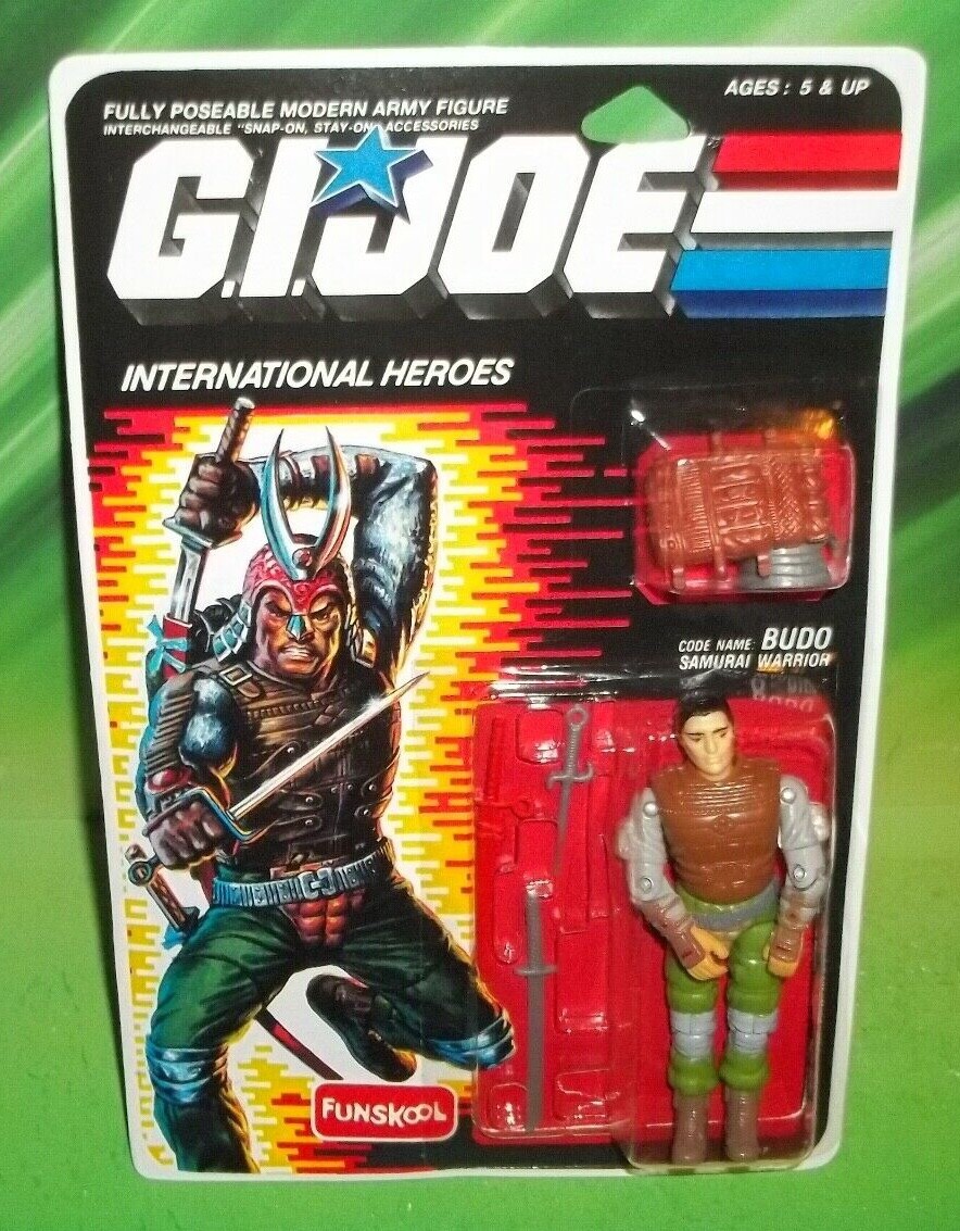 G I GI JOE INTERNATIONAL HEROES SAMURAI WARRIOR BUDO FIGURE MOC RUSSIAN ...