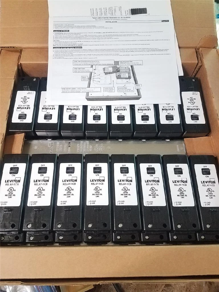 Leviton Greenmax Lighting Control Panel | Shelly Lighting