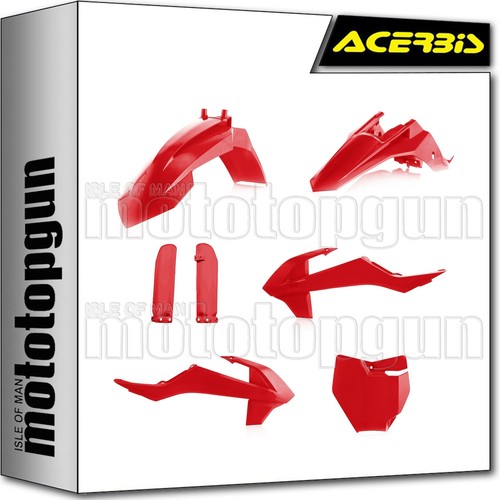 ACERBIS FULL PLASTICS KIT RED KTM SX 65 2019 19 2020 20 2021 21 2022 22 ...