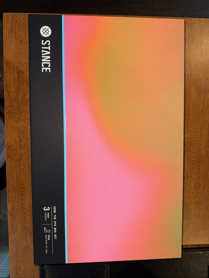 Stance ICON Dye Out Crew Box Set - 3 Pairs - Adult Lg | eBay