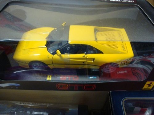 1985 FERRARI 288 GTO YELLOW BY HOT WHEELS ELITE 1:18 BRAND NEW IN ...