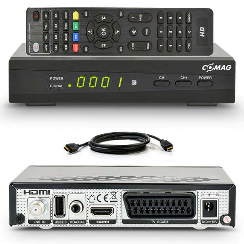 Comag SL 40 HD Digital HDTV SAT Receiver DVB-S2 SL40 USB PVR Ready HDMI ...