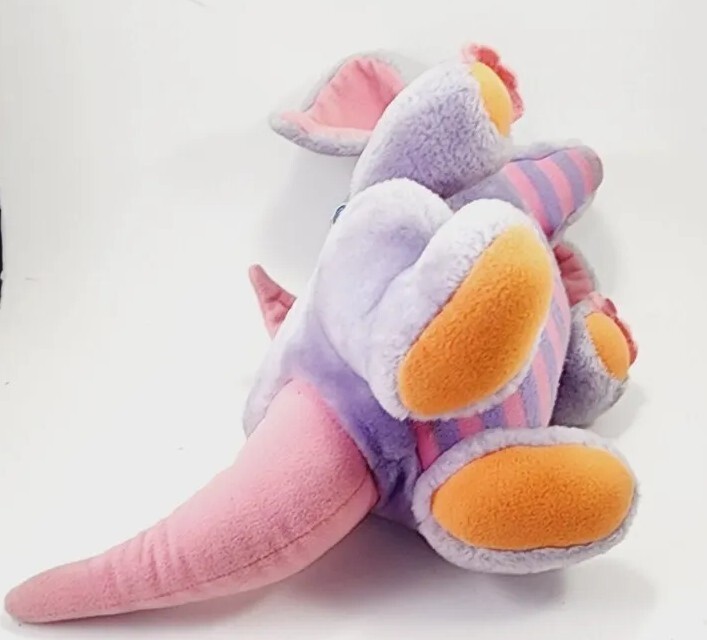 Vintage Plush Wuzzles Eleroo Elephant Purple Hasbro Softies 12" Toy ...