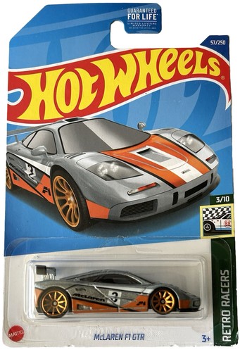 HOT WHEELS MCLAREN F1 GTR HW RETRO RACERS | eBay