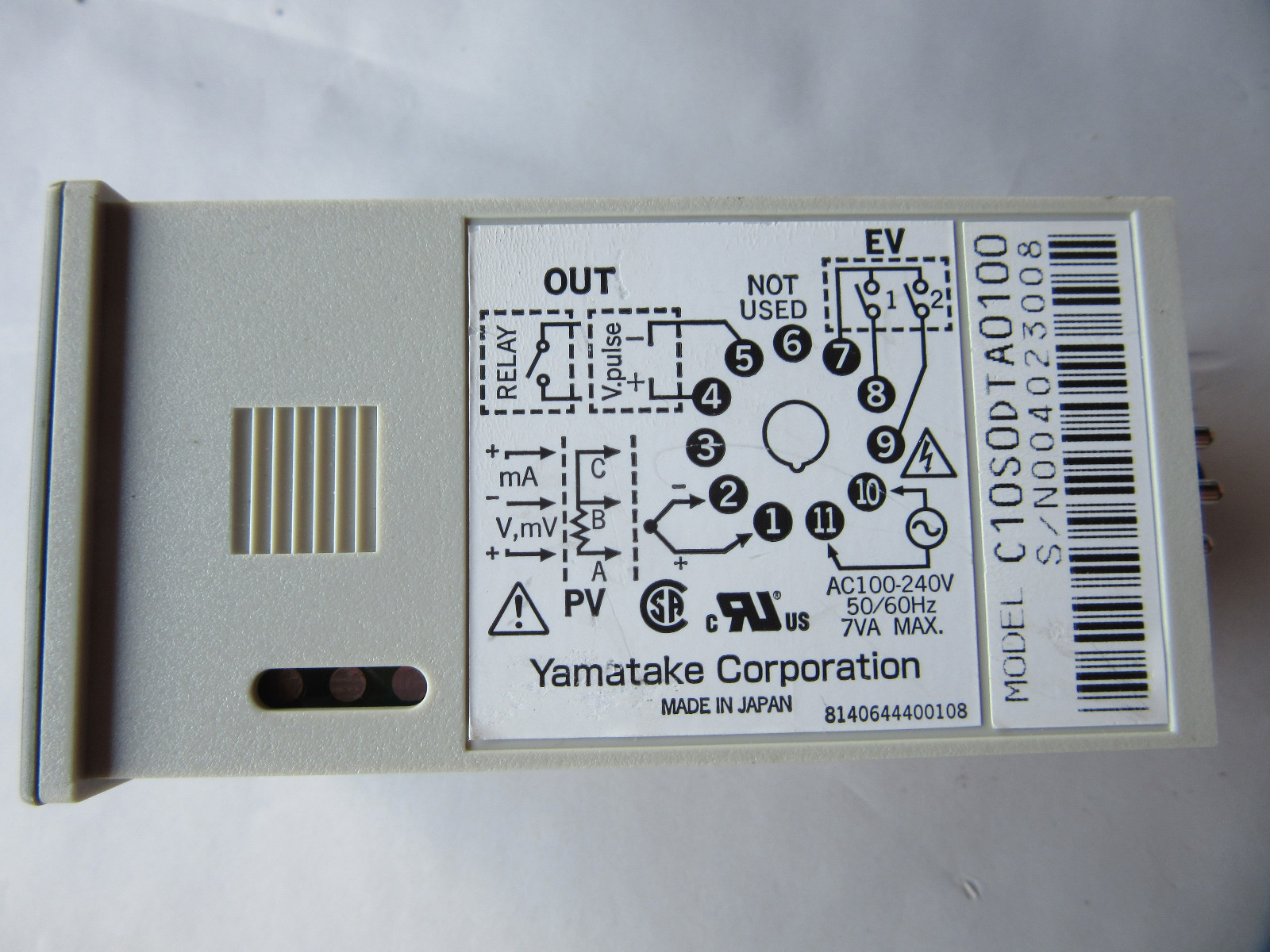 Yamatake C10S0DTA0100 Digital Relay SDC10 VGC!!! Free Shipping | eBay