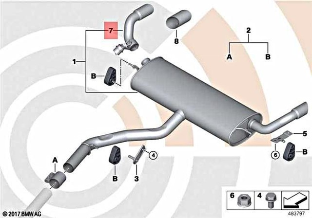 BMW 18307600244 Genuine OEM Factory Original Repair Kit for sale online ...