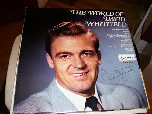 THE WORLD OF DAVID WHITFIELD-LP-NM-LONDON-AUTOGRAPHED ALBUM-CARA MIA | eBay