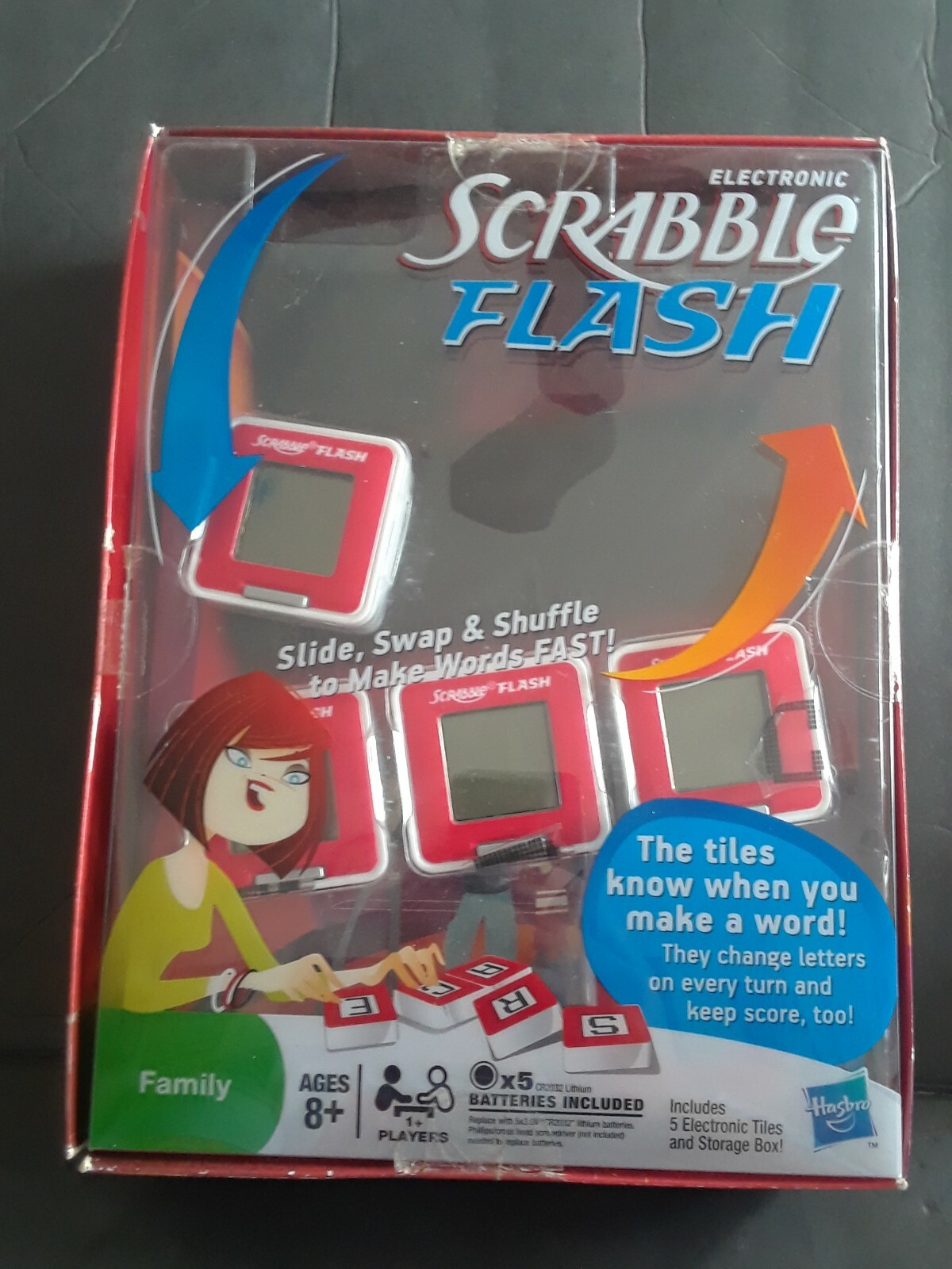 Electronic Scrabble Cubes