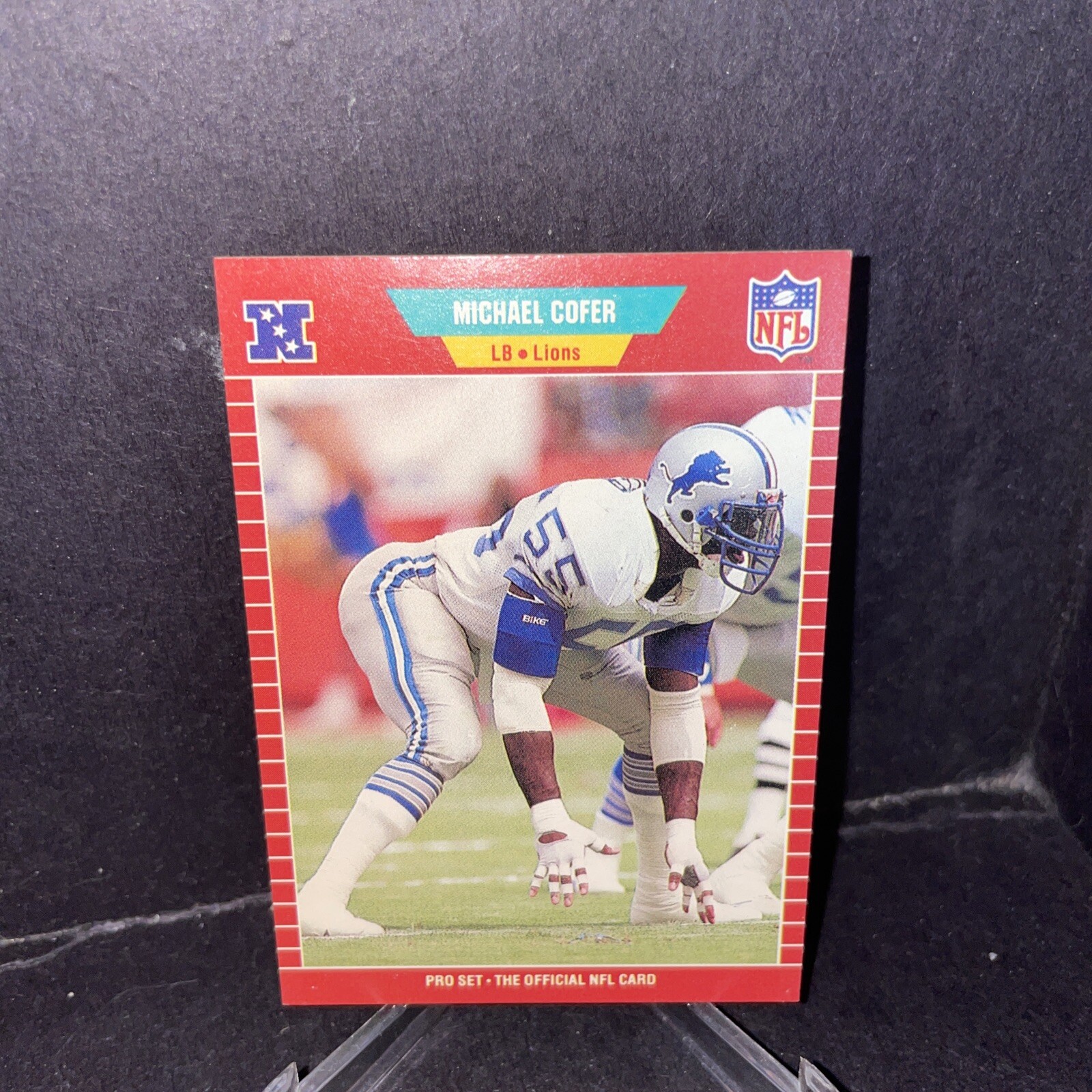 1989 Pro Set #119 MICHAEL COFER Detroit Lions | eBay