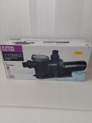 Everbilt 1 HP Pool Pump In Ground 2 Speed 230V Model SPP10002-2SP | eBay
