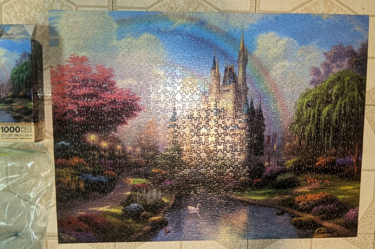 Thomas Kinkade Disney Castle
