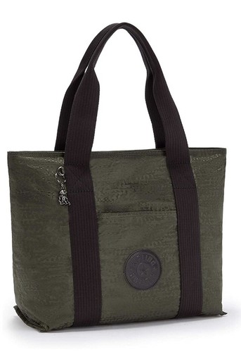 NWT KIPLING KI1395 ERA MEDIUM URBAN GREEN JQ Travel Tote Handbag Bag | eBay