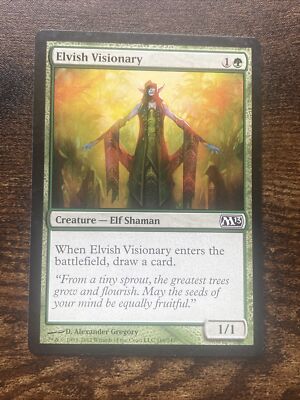 Elvish Visionary 169/249 2013 M13 MTG Magic The Gathering L2390* | eBay