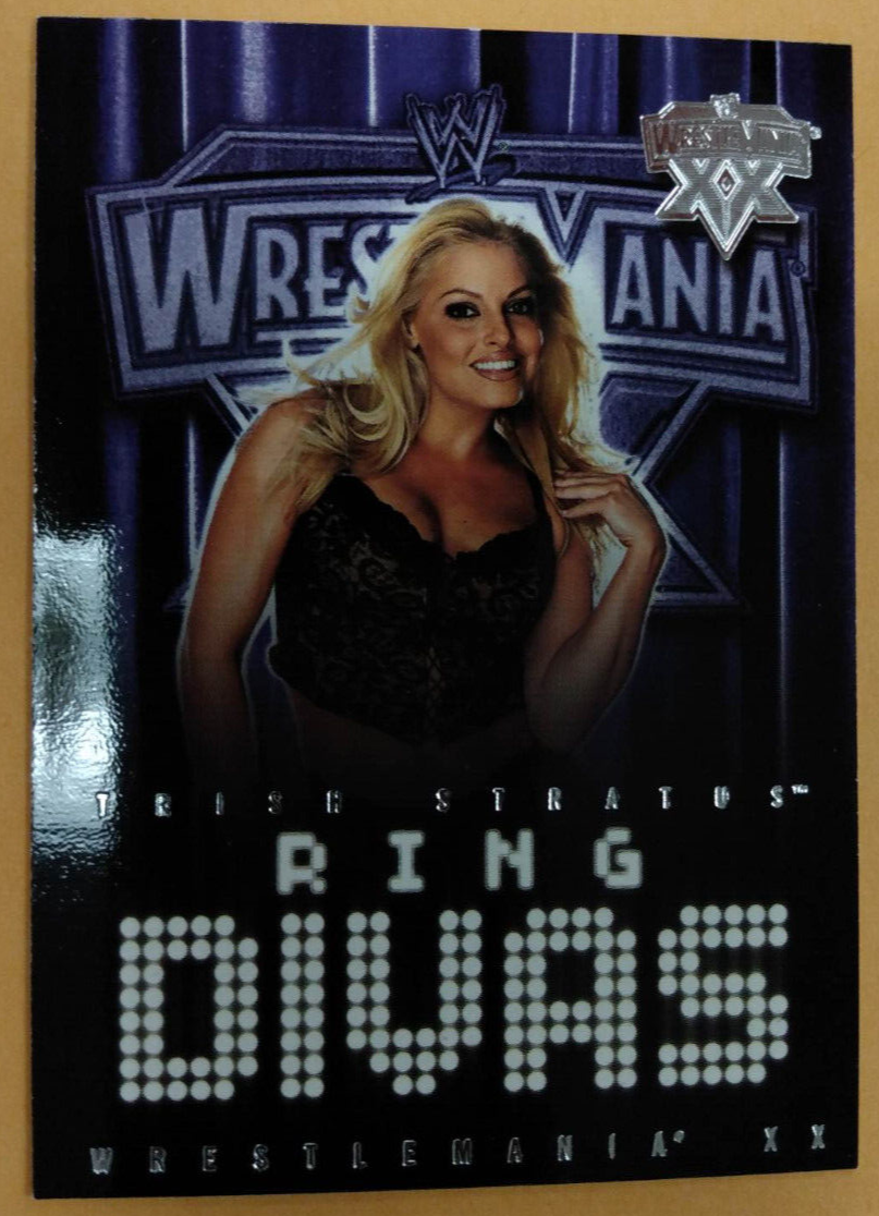 FLEER WWE WRESTLEMANIA XX TRISH STRATUS Ring Divas #74 / 2004 Fleer | eBay