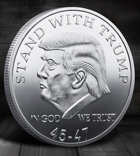 Donald Trump Fight Shooting Assassination Commemorative Coin 2024 USA ...