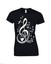 MUSIC NOTES Ladies Cap Sleeve Top/Band/Symbol/Cool Gift/Instruments/T ...