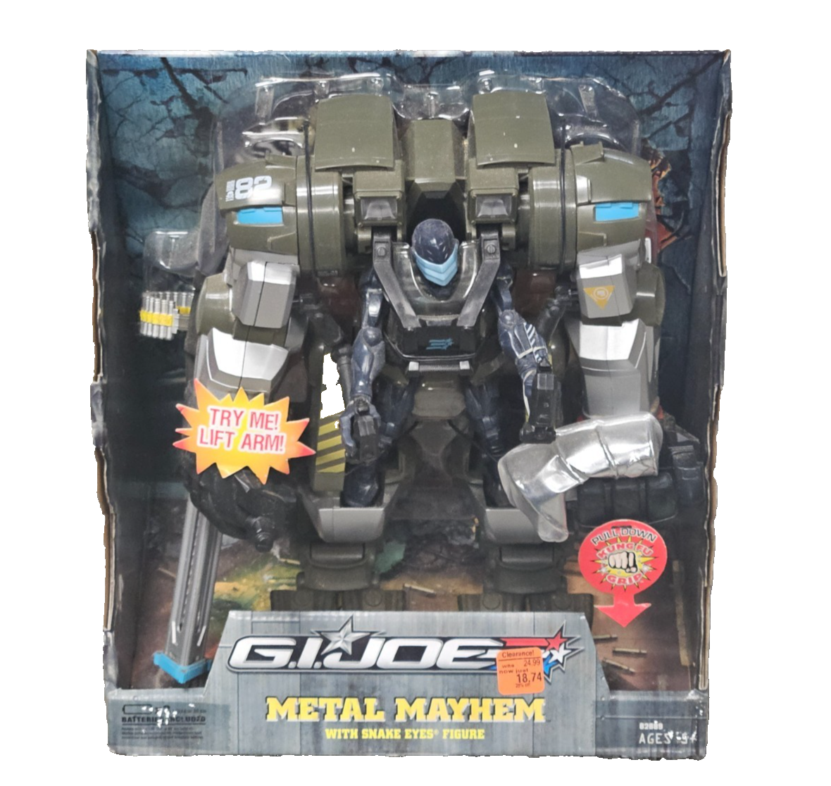 2007 GI Joe Sigma 6 Metal Mayhem with Snake Eyes MISB RARE | eBay