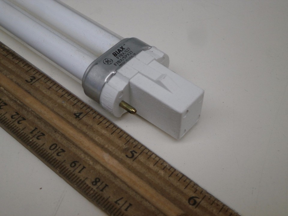 (4-Pack) GE F7BX/827 Fluorescent 7W Lamp Bulb 2700K Warm White 2-Pin ...