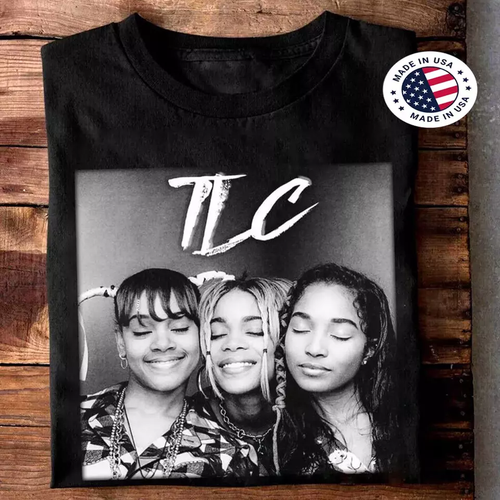 TLC Band Album Gift For mom Family T Shirt Full Size S-5XL | eBay