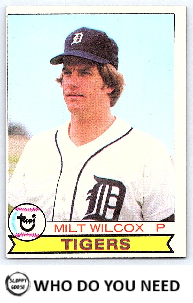 Milt Wilcox 1979 Topps #288 SKU100330 FOR COND. SEE PICS | eBay