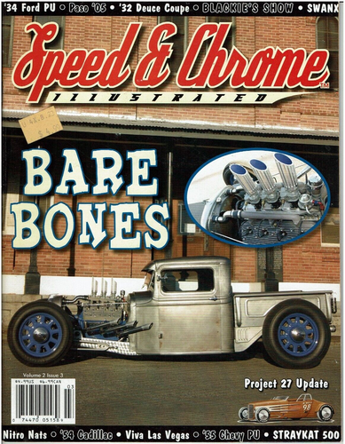 SPEED & CHROME ILLUSTRATED Vol 2 #3 Retro Hot Rod and Rat Kustom Custom ...