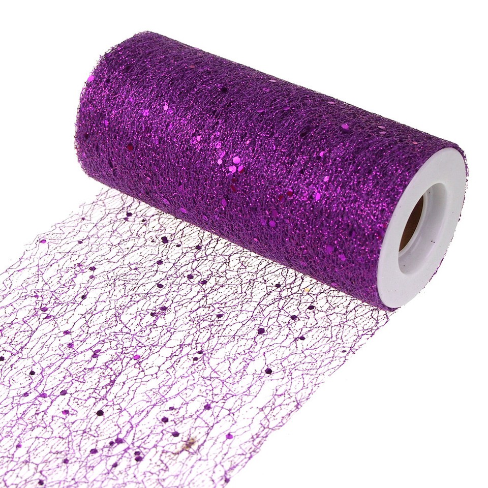 Glitter Confetti Mesh Roll, 6-inch, 10-yard | eBay