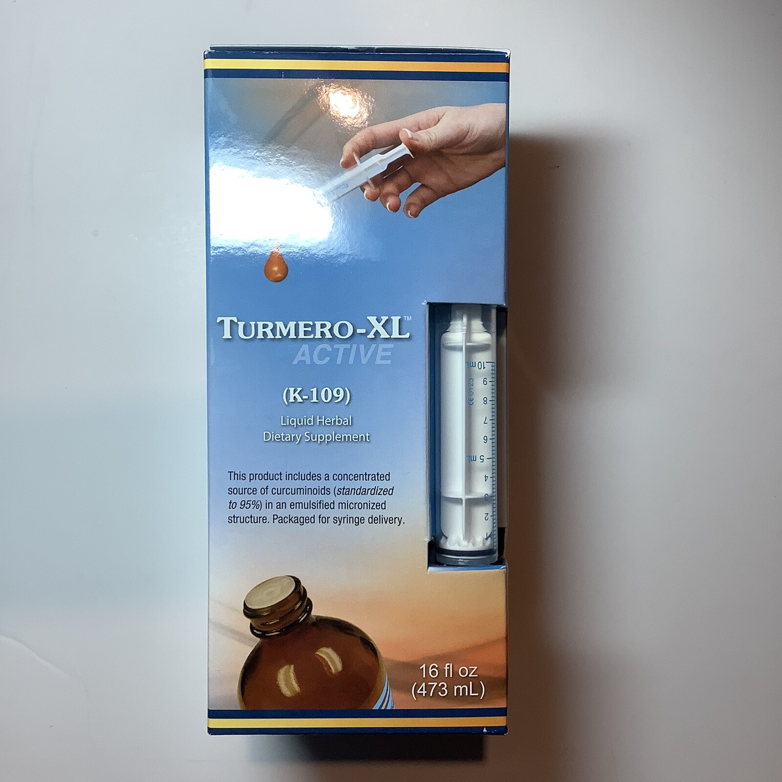 Apex Energetics Turmero-XL Active K-109 Dietary Supplement - 16 fl oz ...