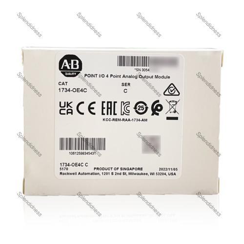 Allen Bradley 1734-OE4C SER C POINT I/O 4 Point Analog Output Module ...