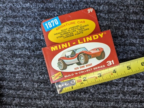 LINDBERG MINI LINDY 1970 Dune Buggy MODEL KIT * ORIGINAL 1969 * Sealed ...