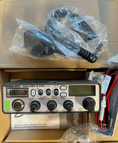 PRESIDENT ELECTRONICS WALKER II FCC | eBay