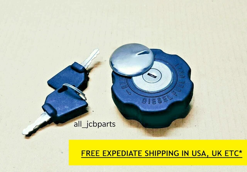 Jcb Diesel Tank Cap Lockable With 2 Keys (Part No 333/Y1373 333/Y1374 ...