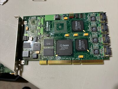3Ware Escalade 8-Port Sata Raid Controller PCI-X Card | eBay