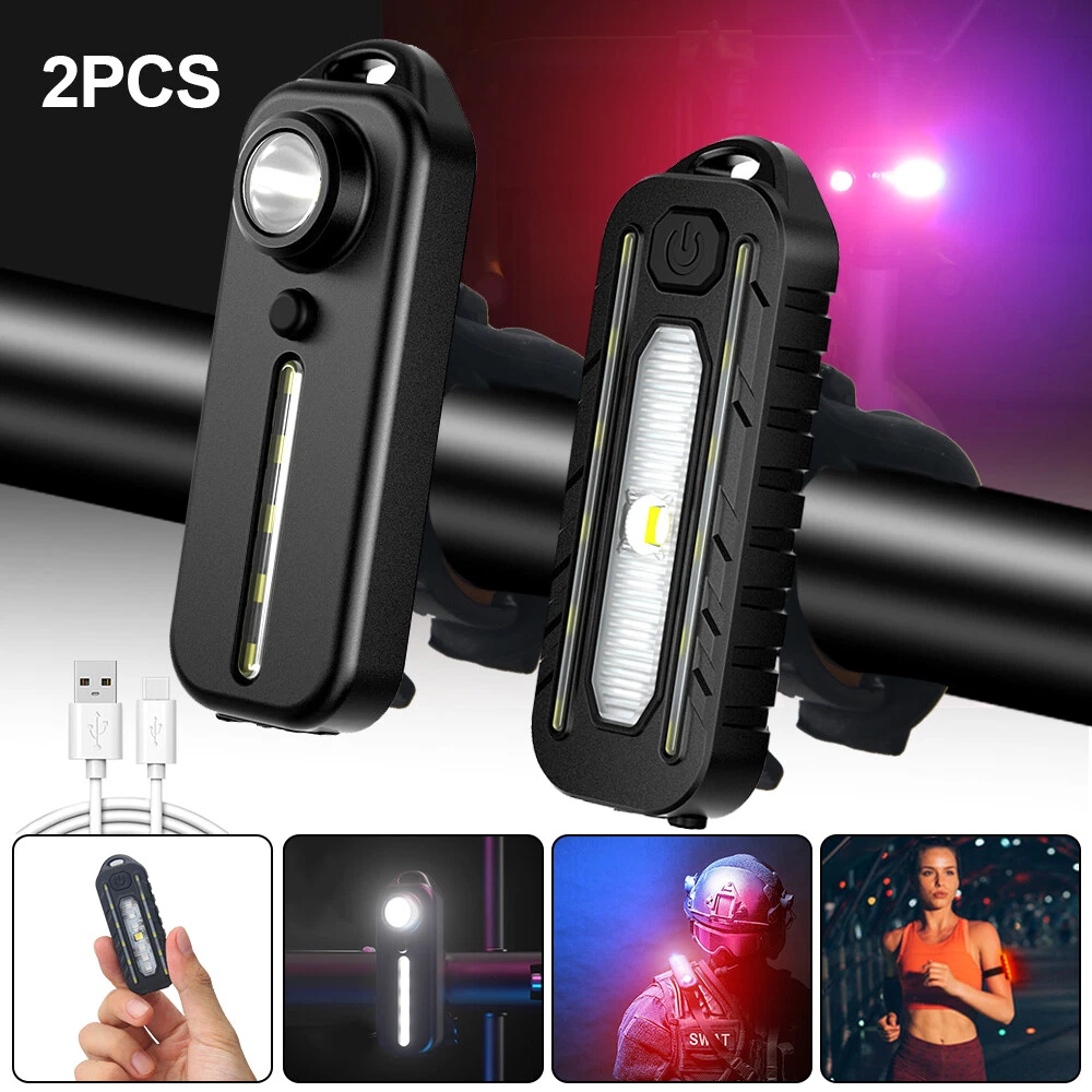 Flashing Red Police Light