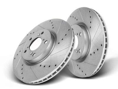 For 2009-2015 Honda Pilot Brake Rotor Set Front Autopart Premium ...