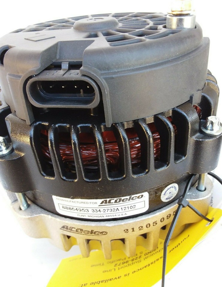 Alternator, AC Delco 334-2732A Remanufactured 88864953 fits GM GMC ...