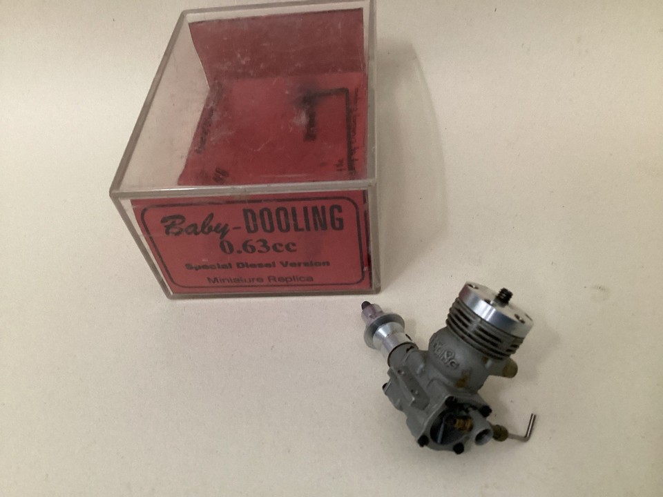 Arne Hende Mini Dooling Model Airplane Diesel Engine | eBay UK