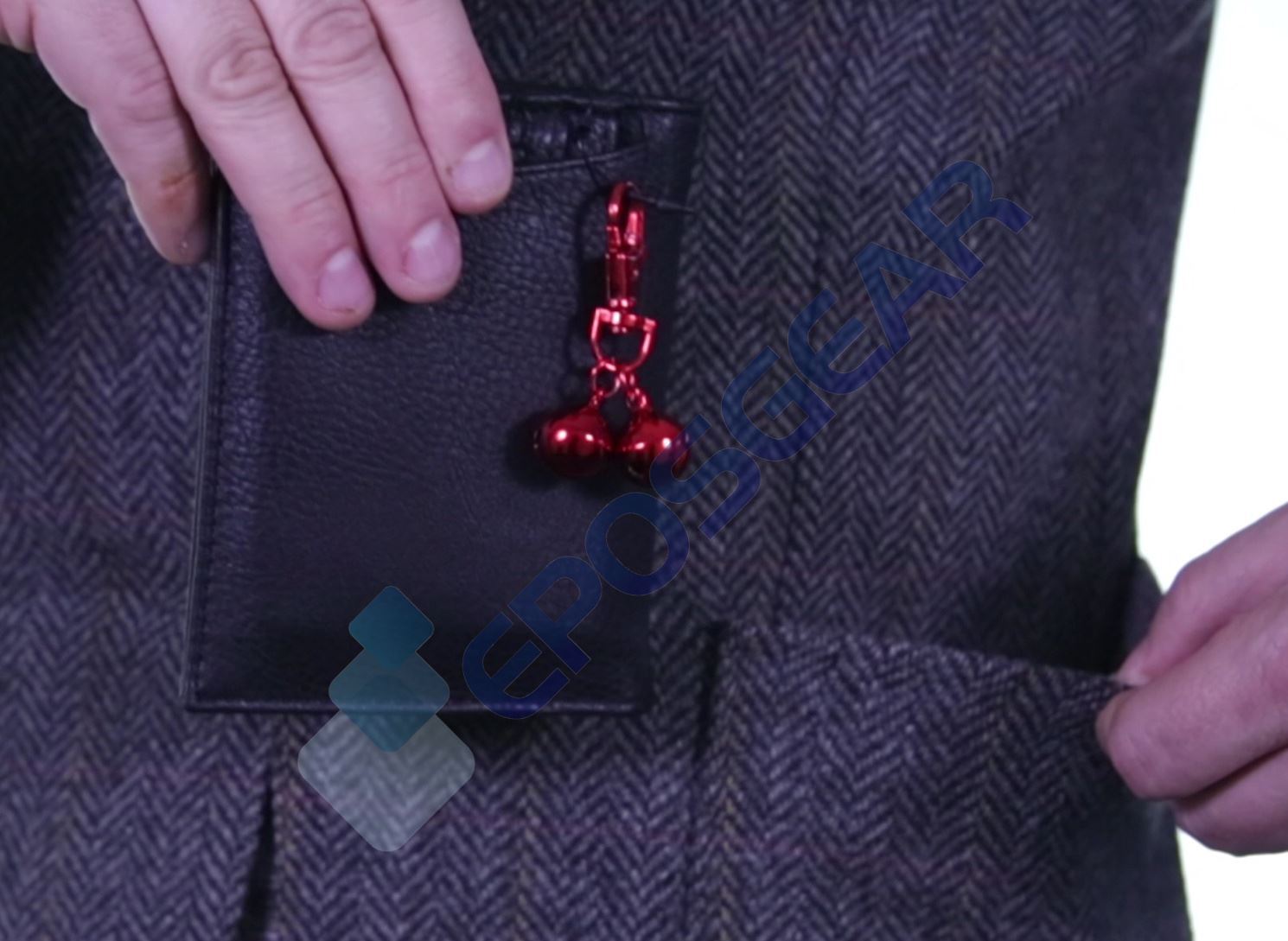 Handbag Purse Keys Theft Pickpocket Holiday Twin Security Alarm Bells ...