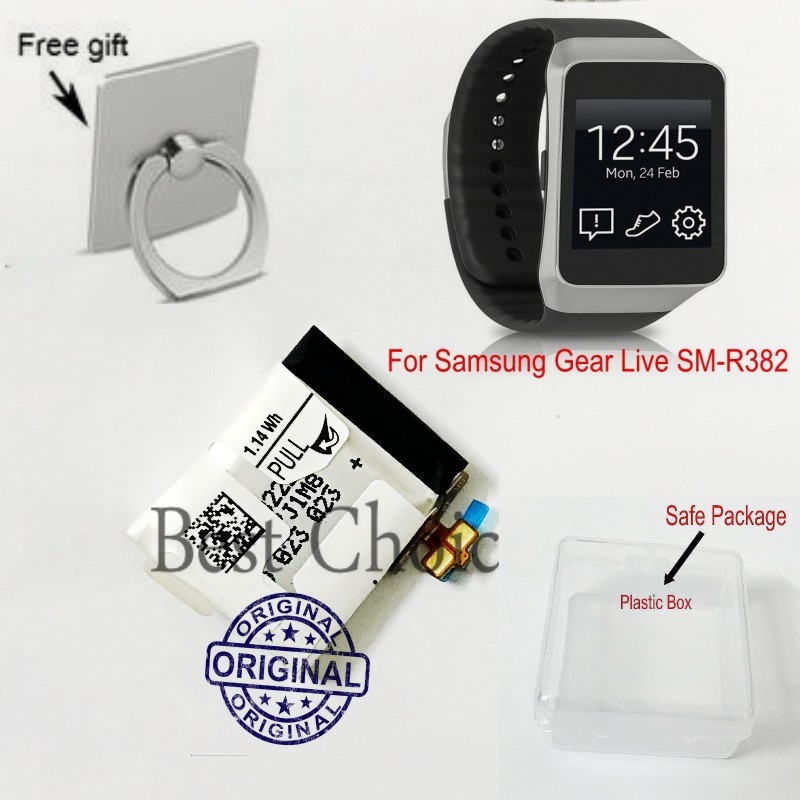 For Samsung Gear Live SM-R382 R382 Smart Watch Battery 1.14Wh Original ...